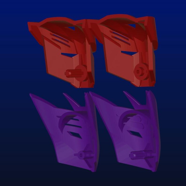 Transformers Mask Autobot & Decepticon Kanohi for Lego's Bionicle ...