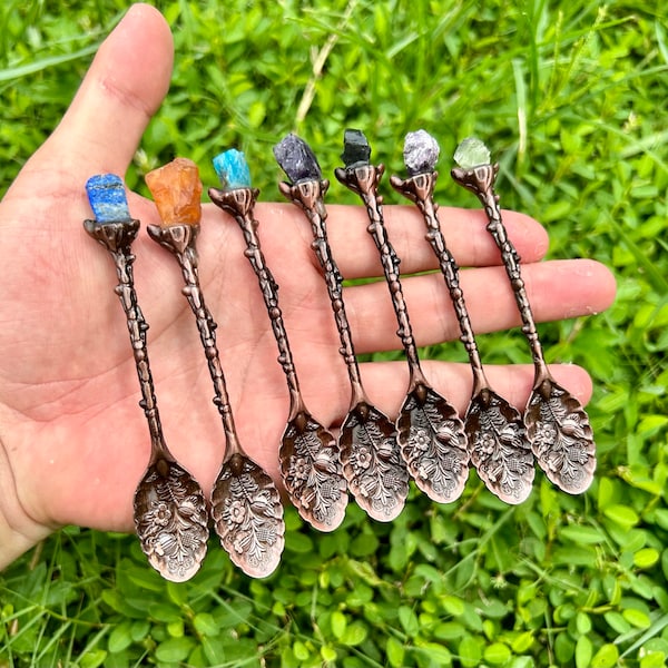 Crystal Spoon - Etsy