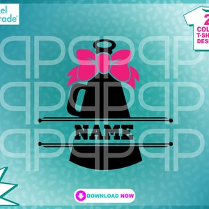 Cheer Horn Svg "cheer Horn Name Frame " *DIY Customize, Svg, Eps, Dxf ...