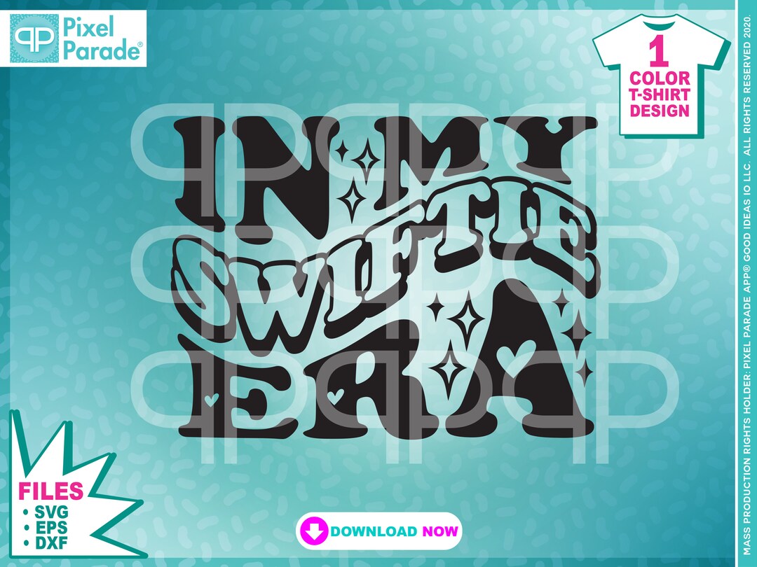 In My Swiftie Era, Super Fan, Fan Girl, Swiftie Mom, Swiftie Dad, SVG ...