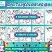Coloring Books, 10 Coloring Pages for Kids, Kawaii Spraypaint, POP Art ...