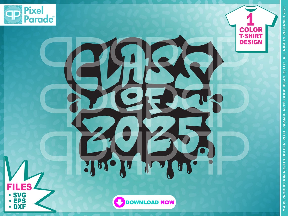Graduation Drip High School, College class of 2025 Graffitti , 2025 ...