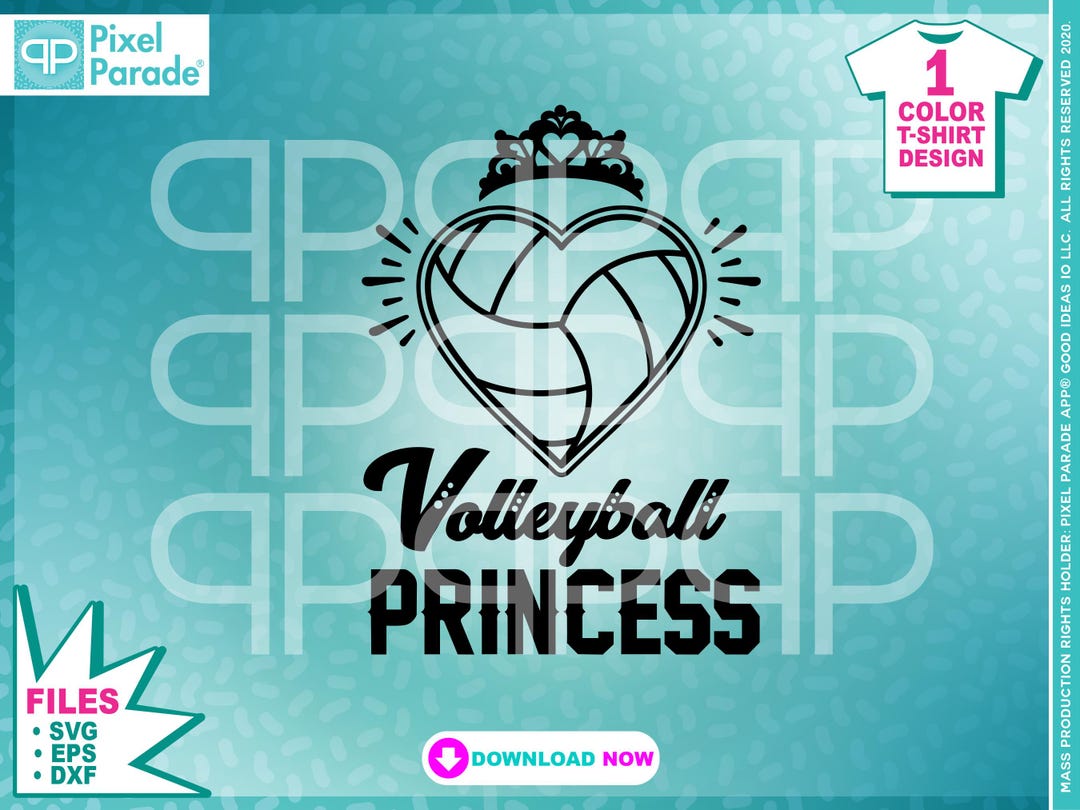 Tiara Svgvolleyball Princess Volleyball Player, Love, Sports ...