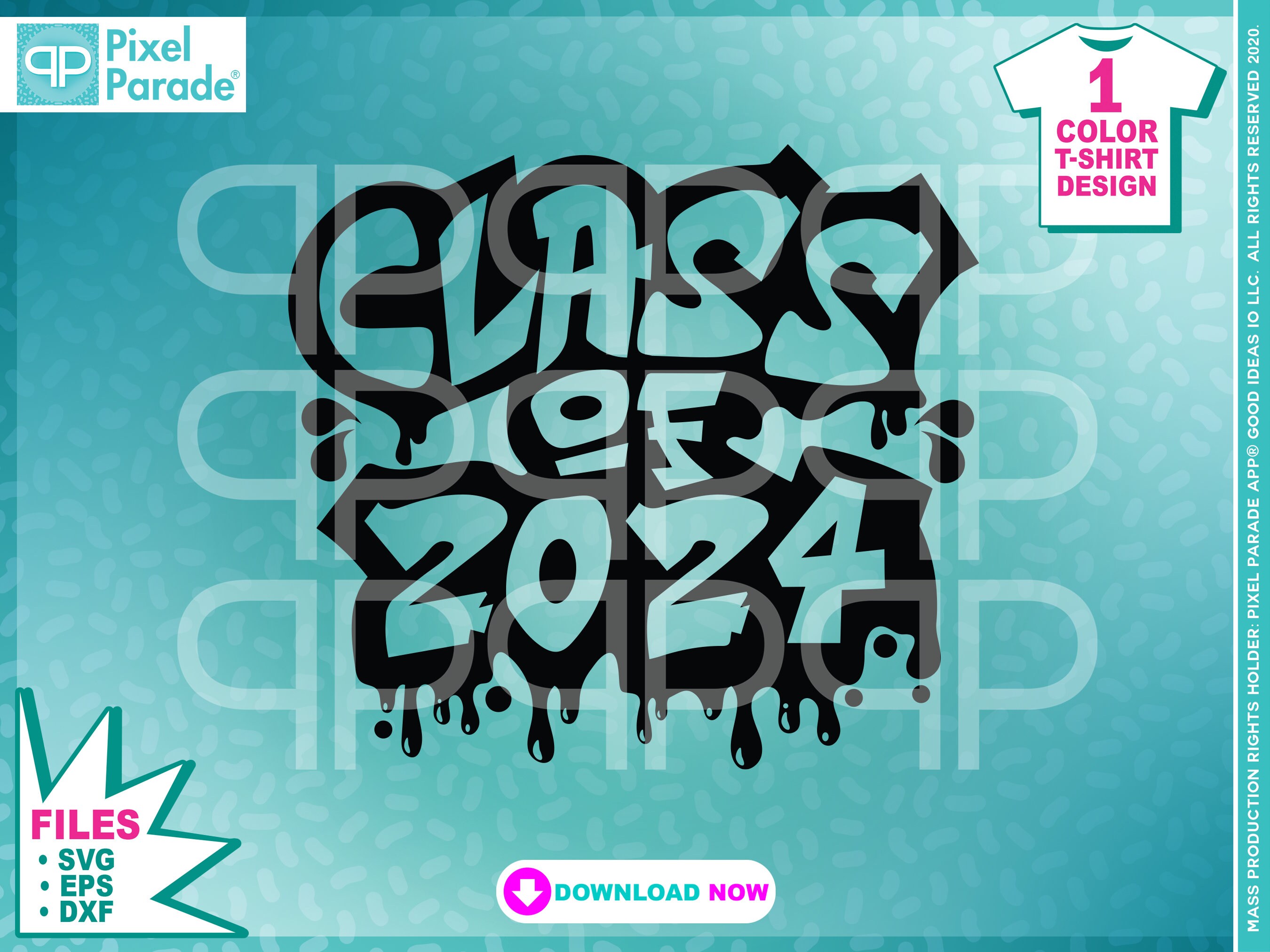 Class of Svg, Graduation Svg, High School Svg, class of 2024 Graffitti ...