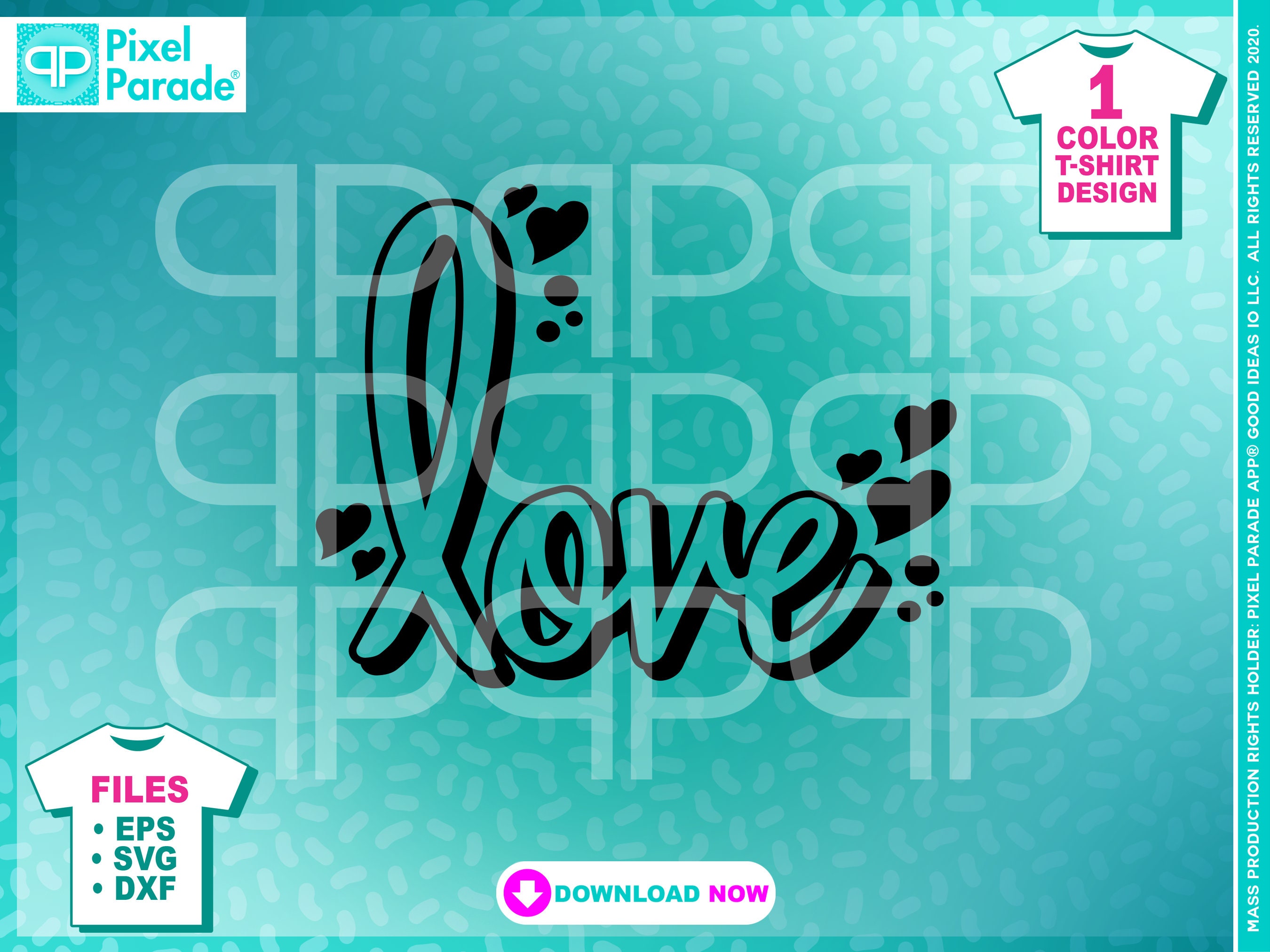 Love Script Hearts Text Svg Hearts Svg Love Lettering Love - Etsy