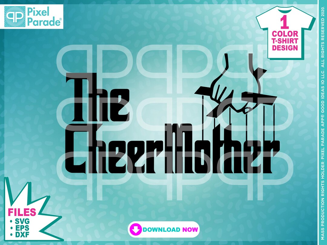 Cheer Mom, Coach, "the Cheer Mother" Cheerleader Shirt, SVG, EPS, DXF ...