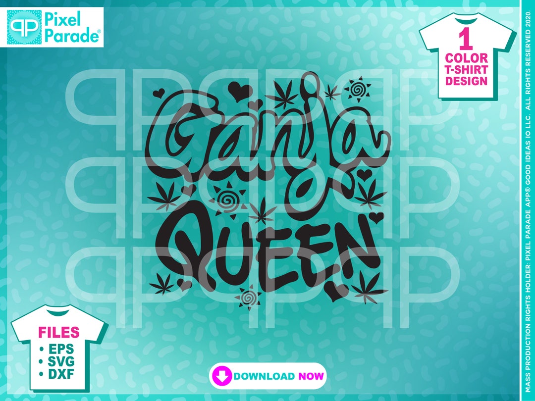 Marijuana Svg, Flowers Svg, The, Cali Bud ganja Queen Weed Shirt, SVG ...