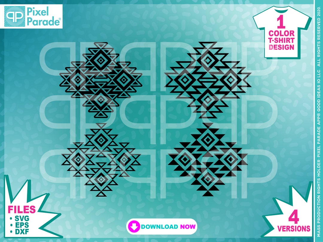 Southwest Pattern SVG: Tribal T-shirt Design (digital Cut Files) - Etsy