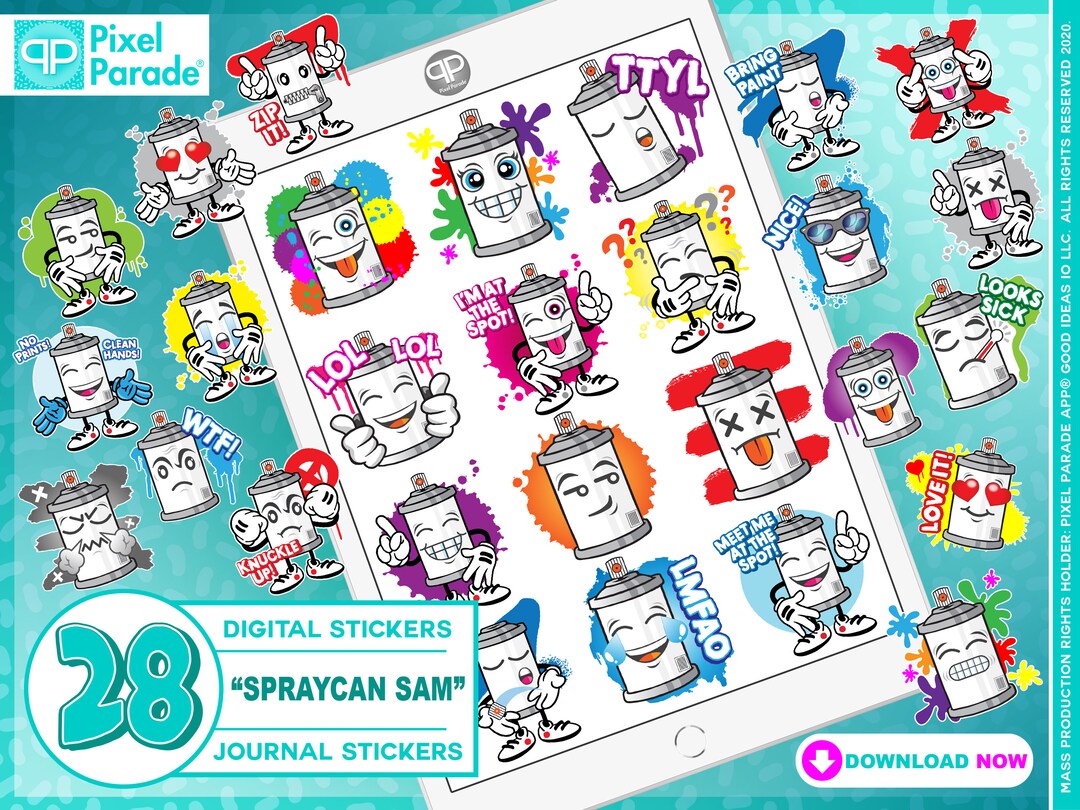 Digital Srtickers, Stickers Png, Digital Stickers for Good Notes ...