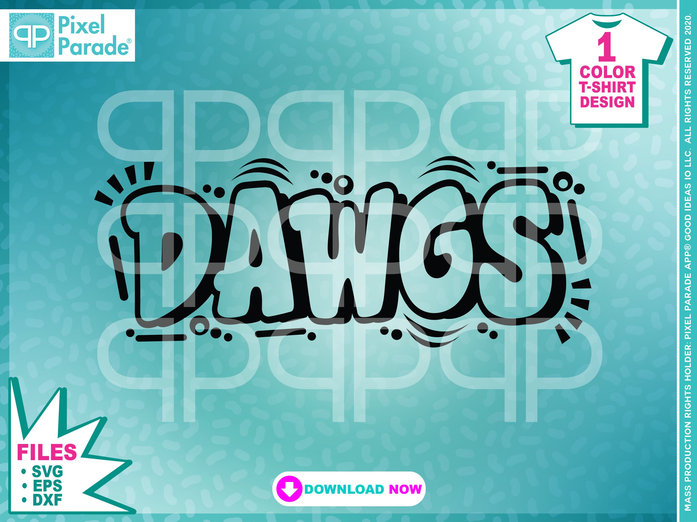 Dawgs Svg Doodle Letters Transparent Background Sublimation - Etsy