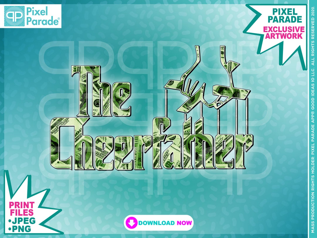 Cheerfather Money Art: Cheer Dad 100 Dollar Bill (PNG, JPEG) - Etsy