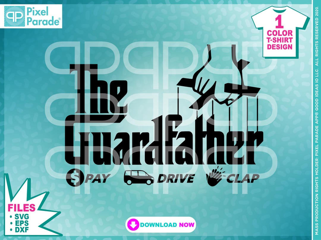 The Guard Father SVG: Dance Dad Clipart (digital Cut Files) - Etsy