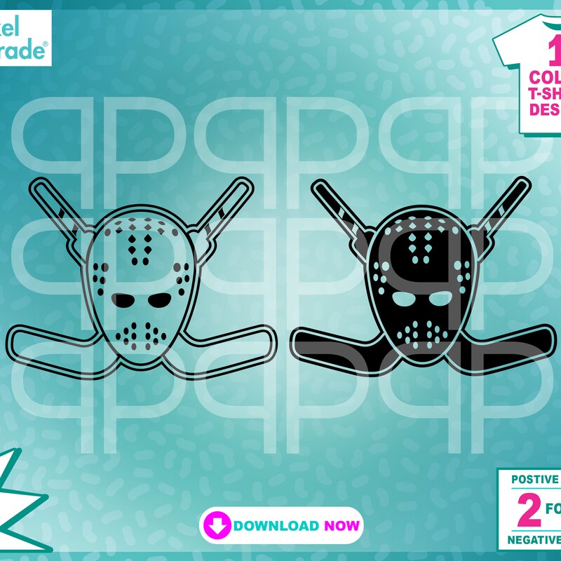 Jason Mask Stencil - Etsy
