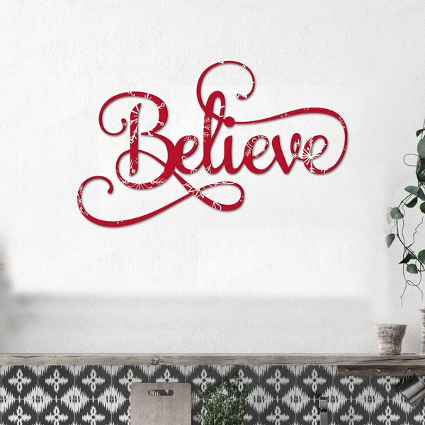 Believe Signs - Etsy