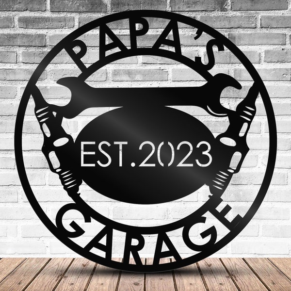 Papa’s Shop Sign - Etsy