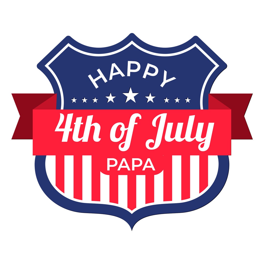 Happy 4th of July Metal Wall Sign Dad's Office Décor Sign Inspirational ...