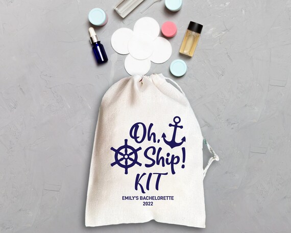 Oh Ship Kit Hangover Bags Hangovers Only Last a Day - Etsy
