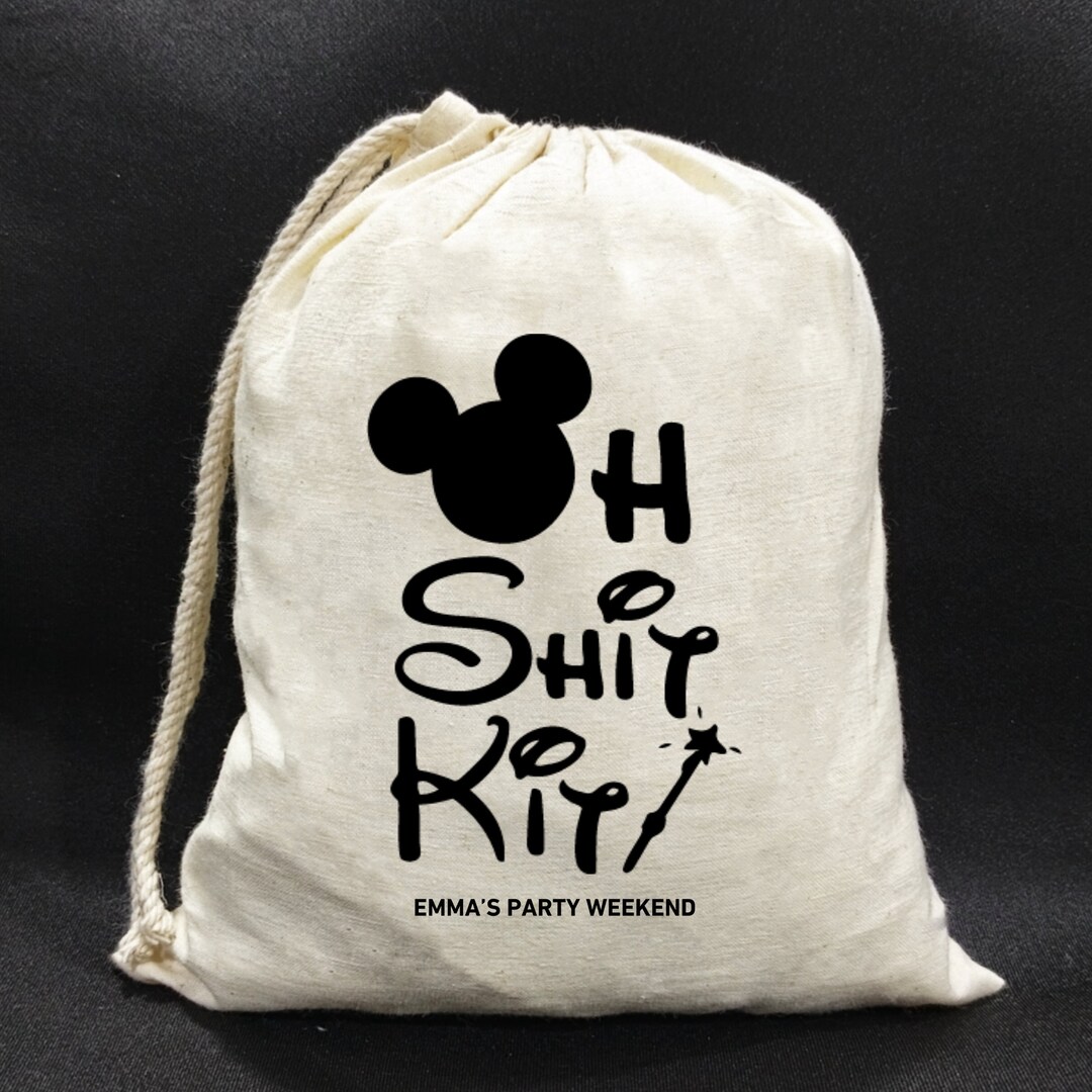 Disney Oh Shit Kit Birthday Weekend Favors Mickey Mouse Oh Shit Kit ...