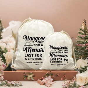 Hangover Kit Bags, Hangover Recovery Kit, Hen Party Favors ...