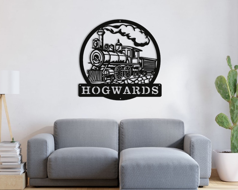Customized Train Sign Metal Wall Decor Garage Wall Art - Etsy