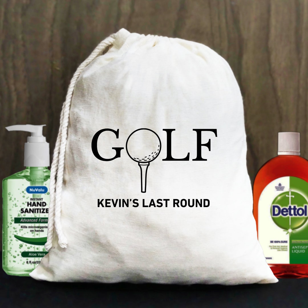 Custom Golf Bachelorette Favor, Golf Tee Favor Bag Gift, Golf Party ...