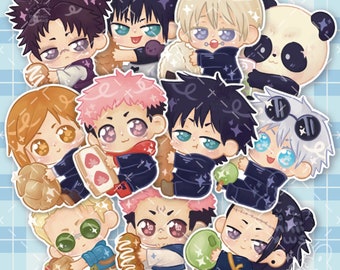 Jujutsu Kaisen Stickers 25 Piece Anime Sticker Set - Etsy