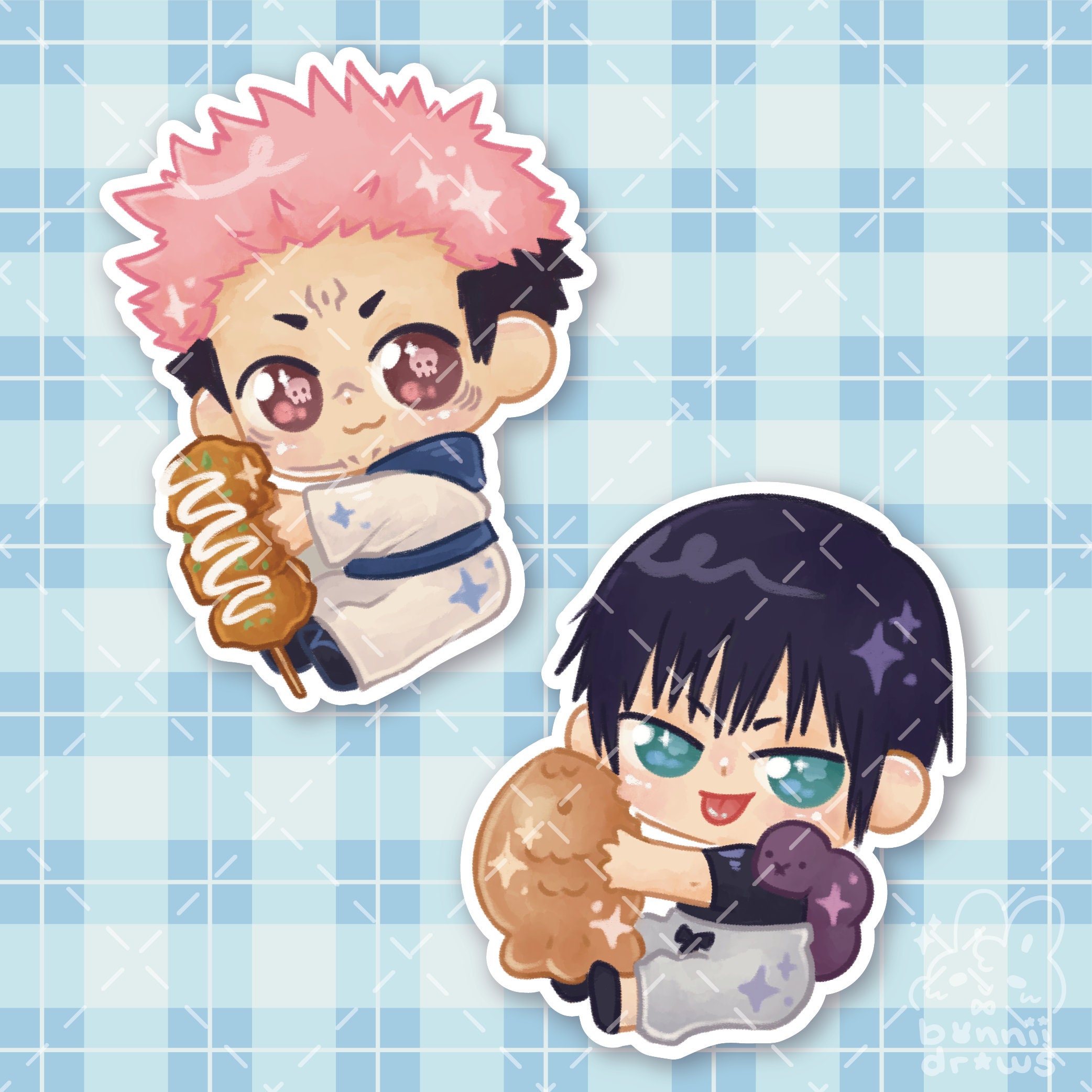 Jujutsu Kaisen Stickers - Etsy