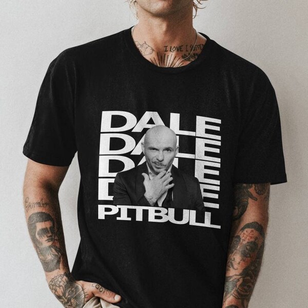 Pitbull Singer Shirt - Etsy