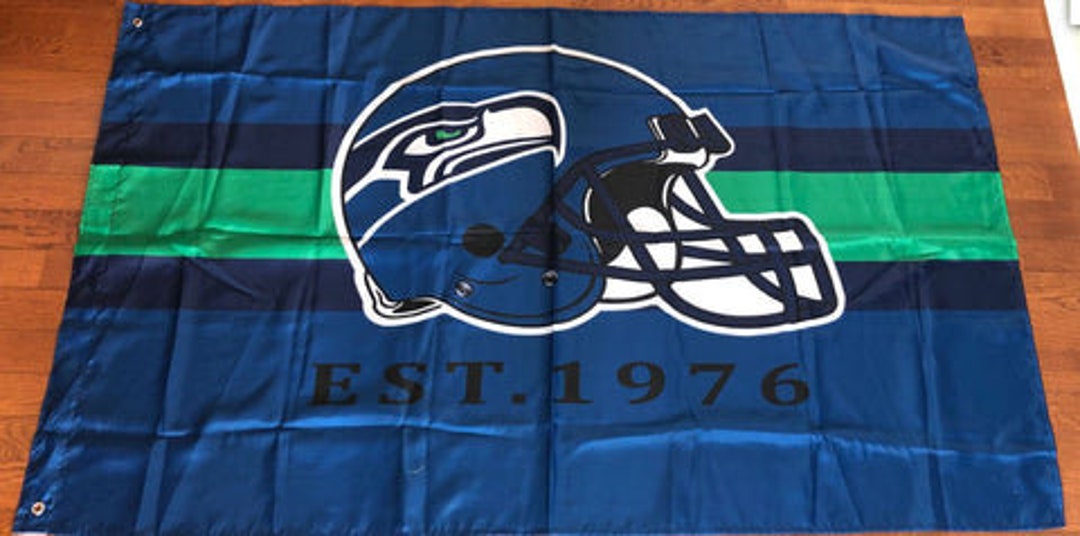 Seattle Seahawks Flag - Etsy