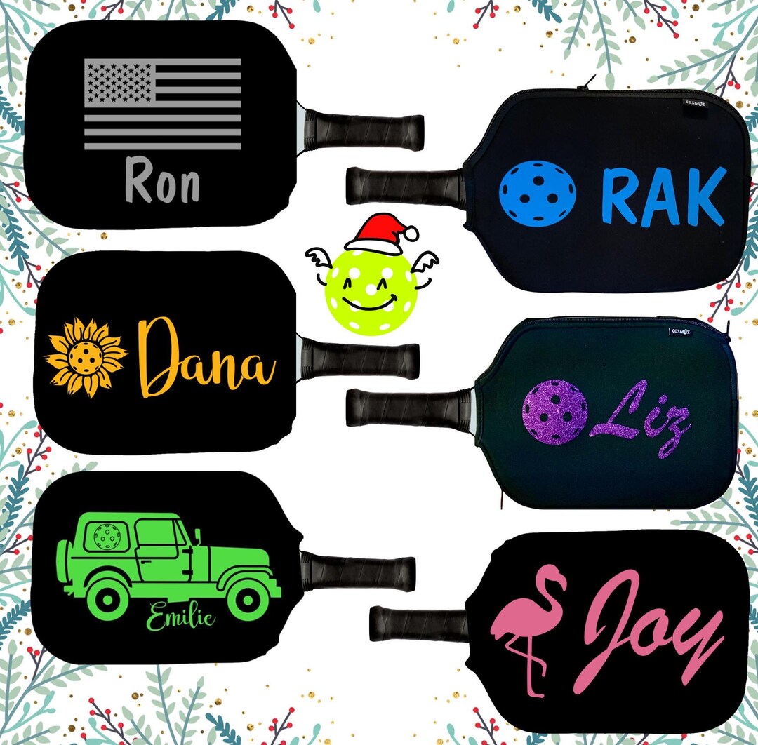 Personalized Pickleball Paddle Cover - Etsy