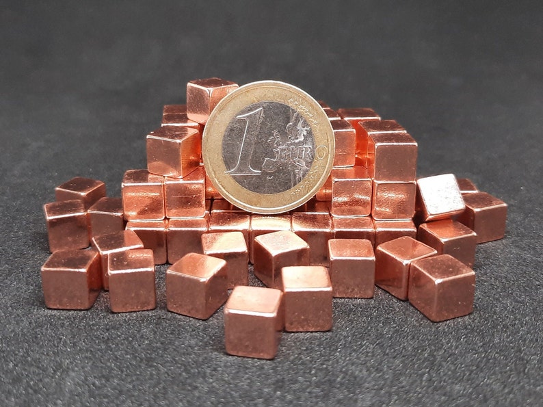 Copper Metal Cubes 7mm Tokens for Board Games - Etsy