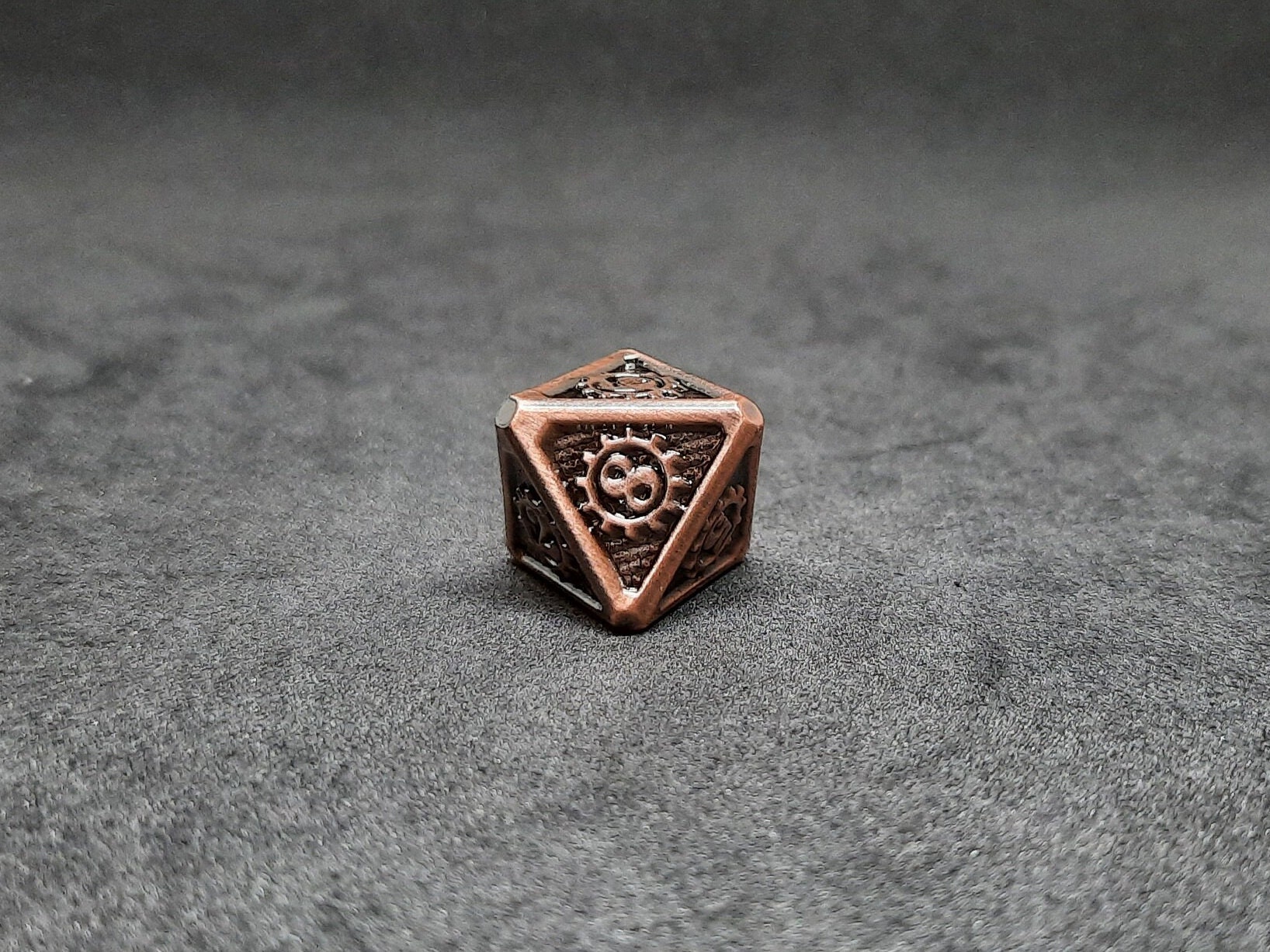 Complete Set of Bronze Metal Dice or Single Dice for Role-playing Games ...
