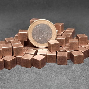Bronze Metal Cubes, 7mm, Tokens for Board Games - Etsy