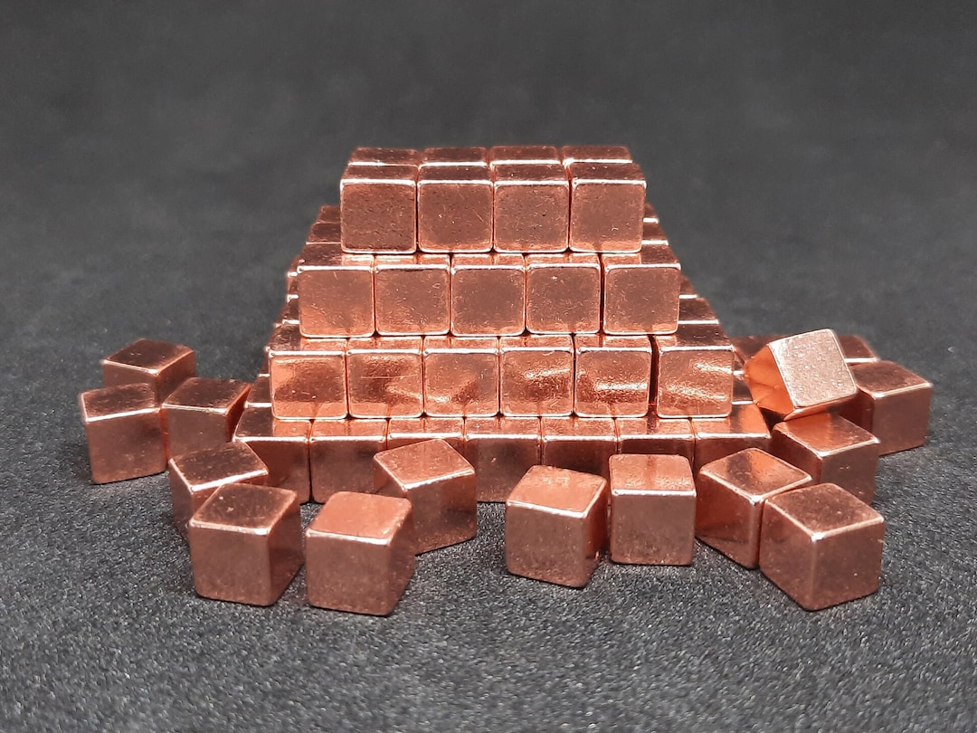 Copper Metal Cubes, 7mm, Tokens for Board Games - Etsy