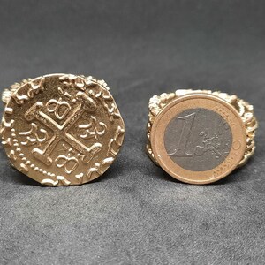 Large Golden Metal Coins, 30mm, for Pirate Chest or Board Game - Etsy