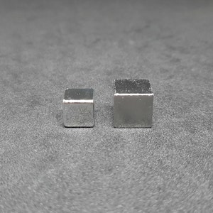 Silver Metal Cubes, 8mm, Tokens for Board Games - Etsy