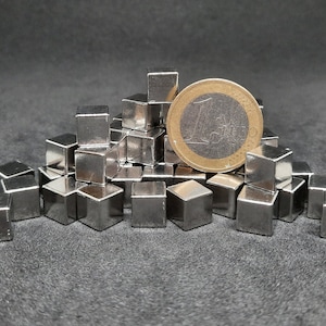 Silver Metal Cubes, 8mm, Tokens for Board Games - Etsy