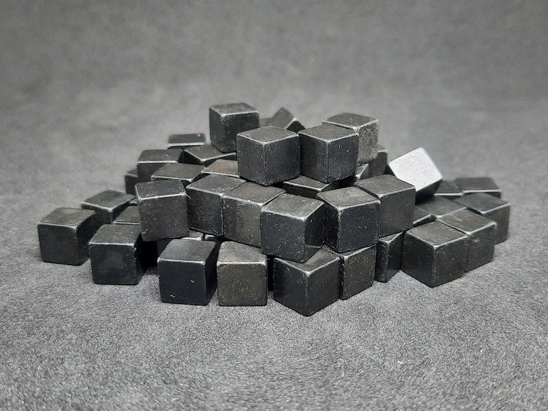 Black Metal Cubes, 8mm, Tokens for Board Games - Etsy