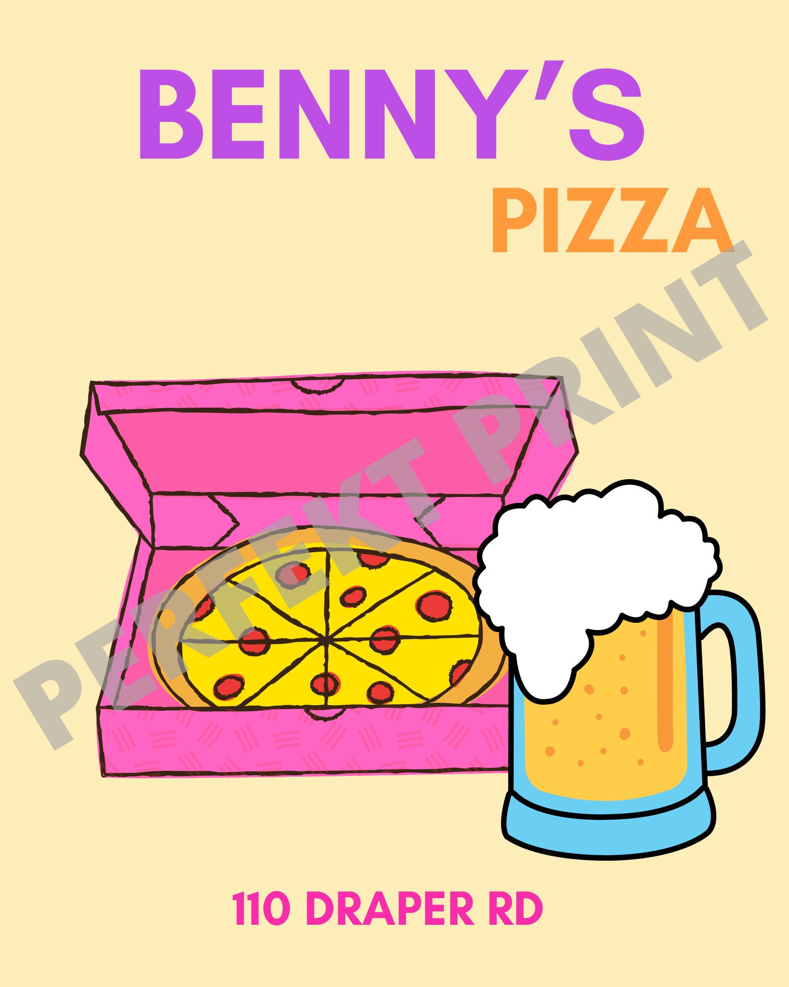 Custom Virginia Tech Print Pack - Etsy