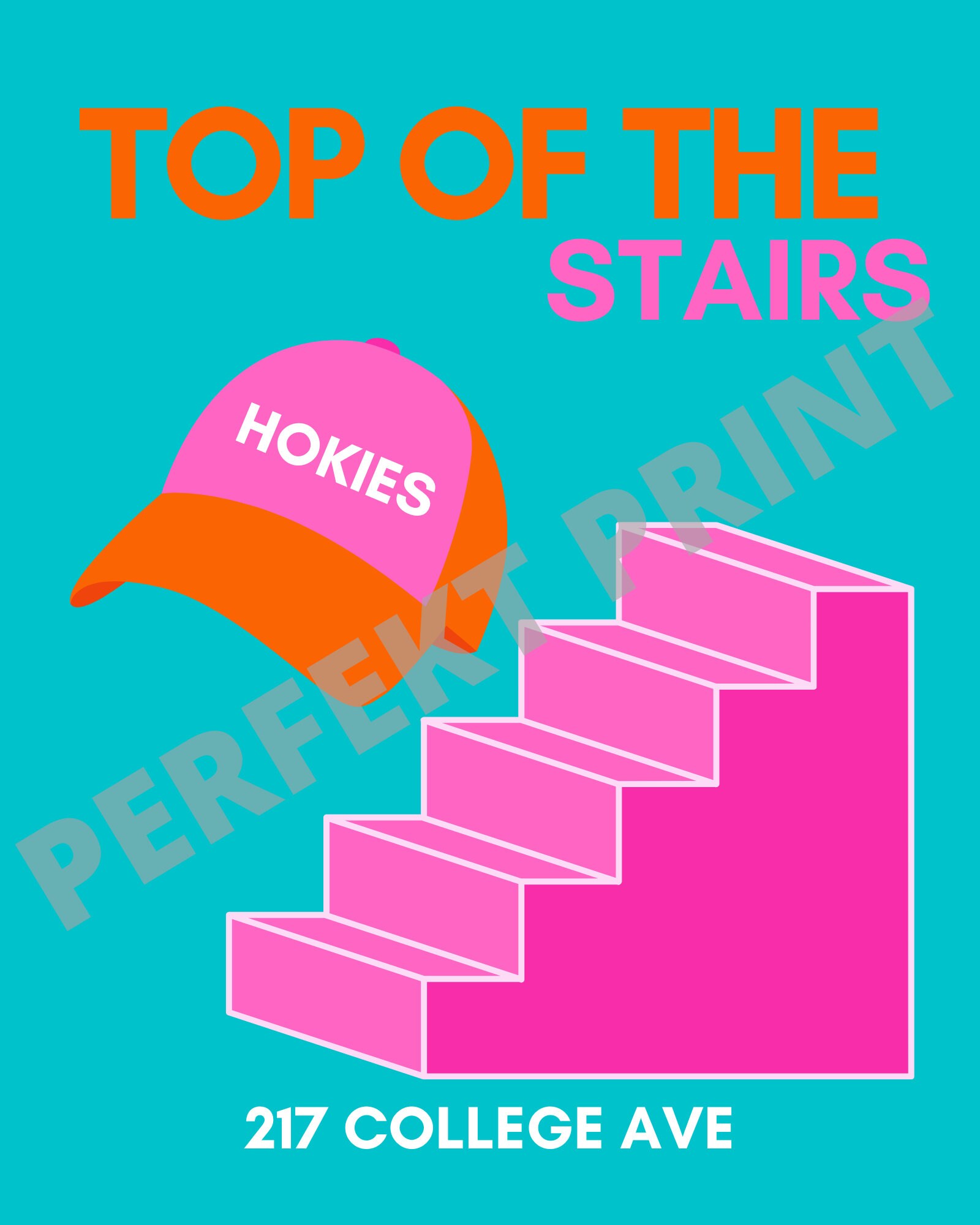 Preppy Custom Virginia Tech Prints - Etsy