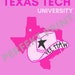 Texas Tech Preppy Print Pack - Etsy