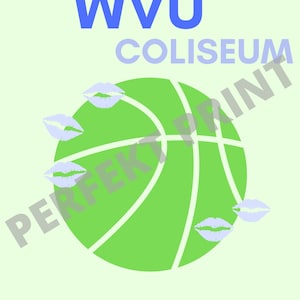WVU Preppy Print Pack - Etsy