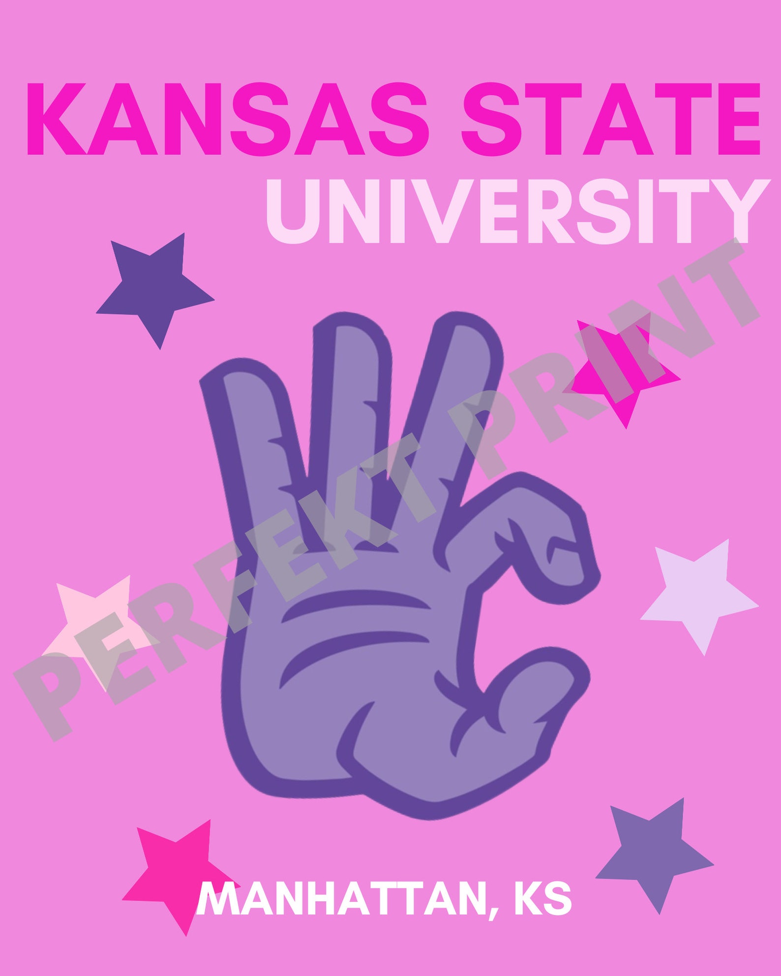 Custom Kansas State Print Pack - Etsy