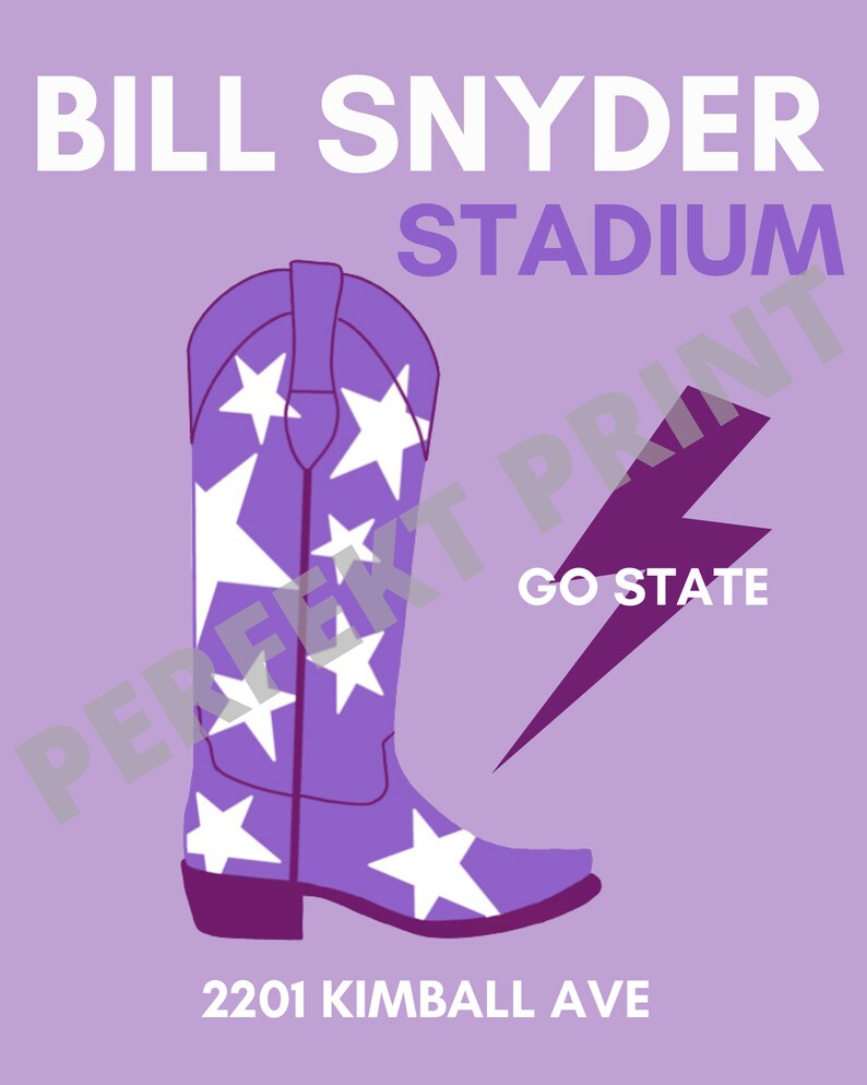 Custom Kansas State Print Pack - Etsy