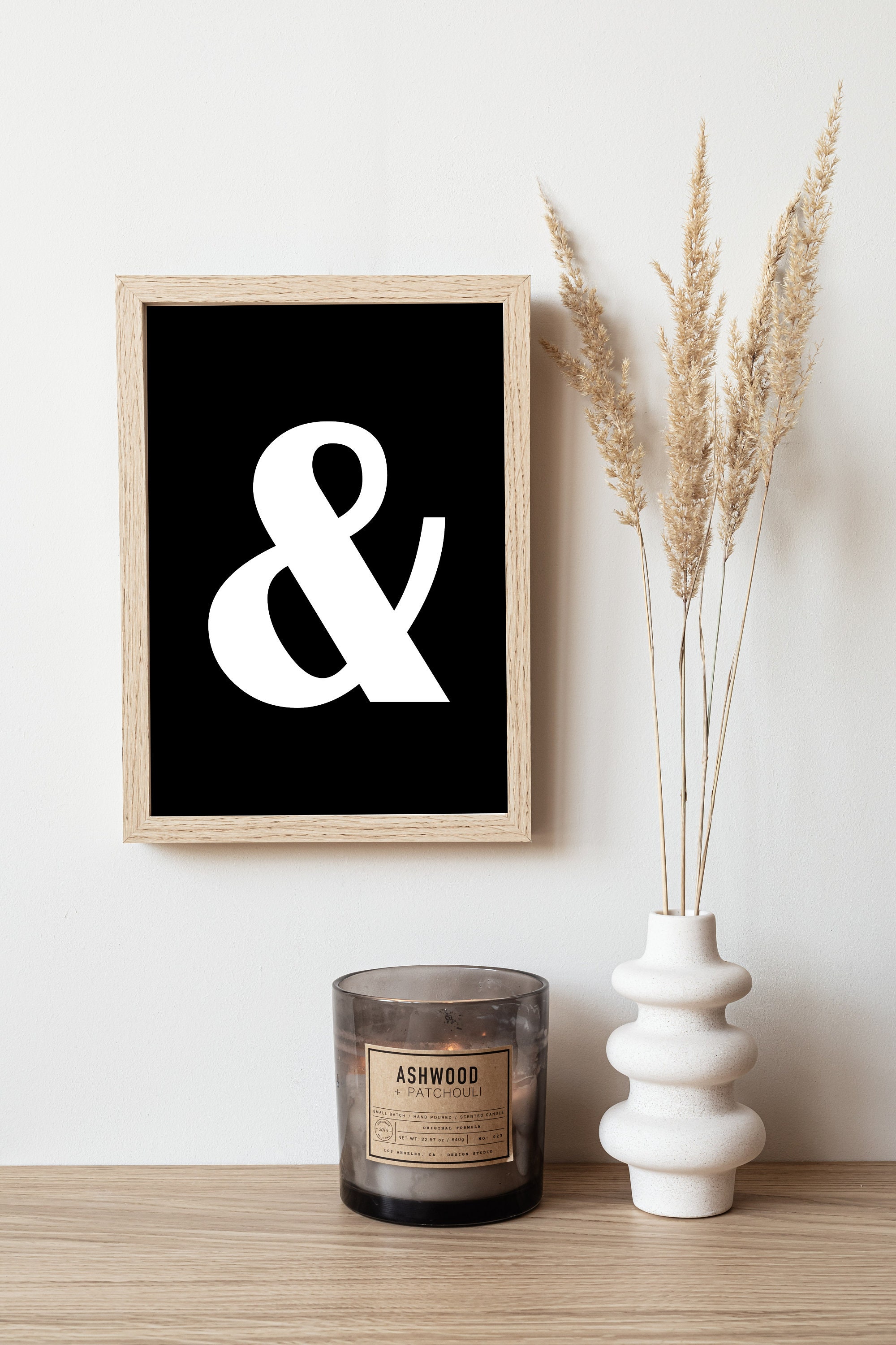 Printable Ampersand Symbol "&', Alphabet Poster, Typography and ...