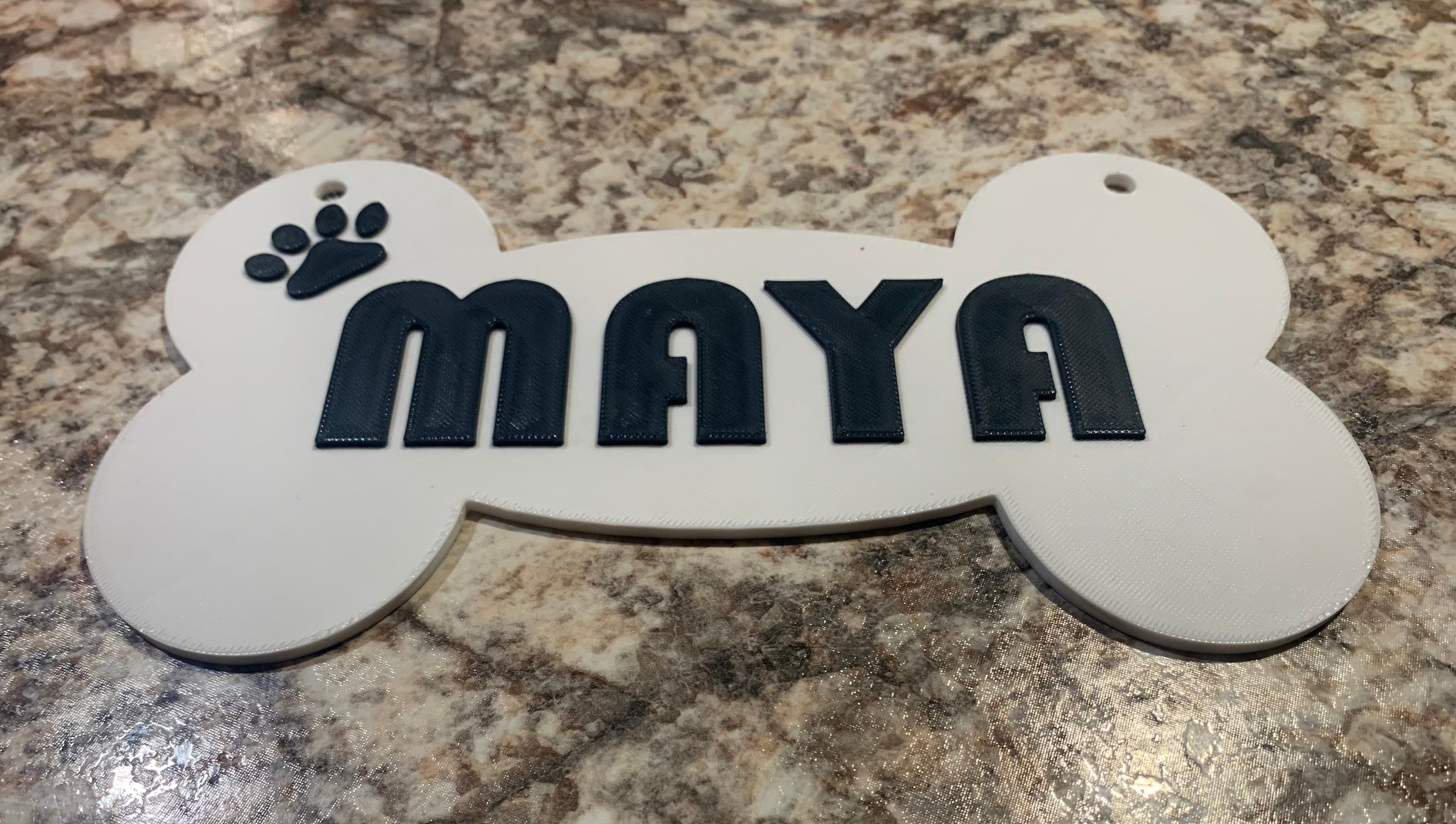 Custom Pet Crate Sign Dog Bone Sign Pet Sign for Kennel Dog House Pet ...