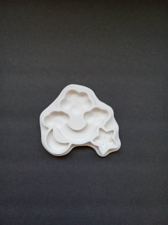 Rainbow and Clouds Silicone Mold - Etsy