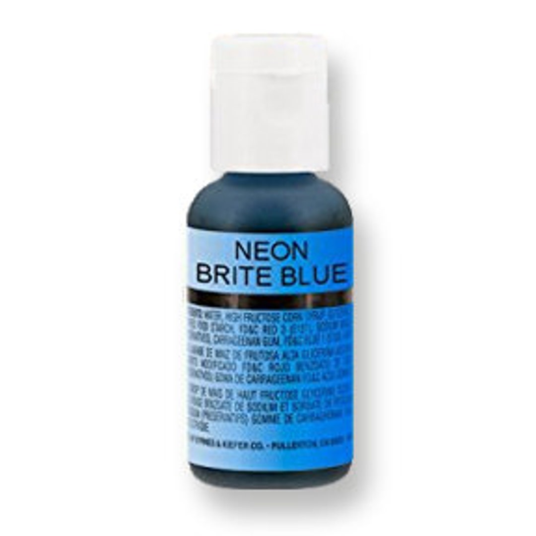 Neon Brite Blue .64 Oz Airbrush Color - Etsy