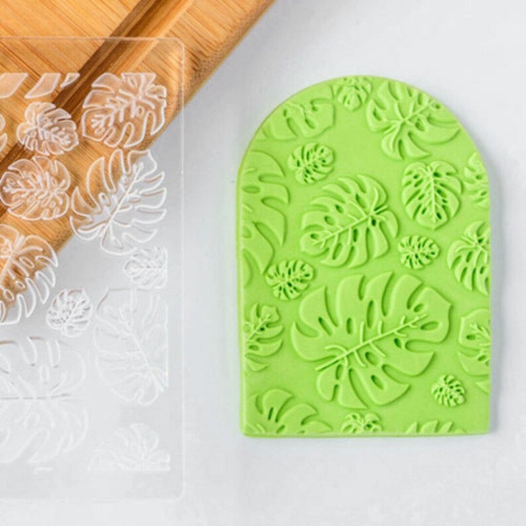Tropical Leaf Embosser/palm Leaf Embossing - Etsy