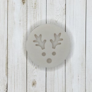 Reindeer Face Silicone Mold - Etsy